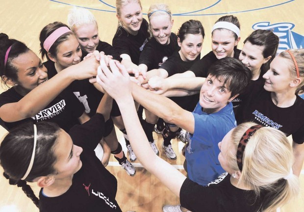 Skyview volleyball team again raising money to fight breast cancer