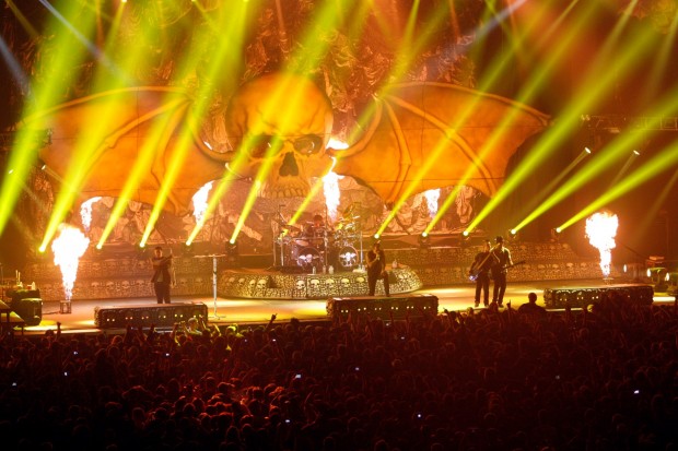 Avenged Sevenfold lights up the Metra