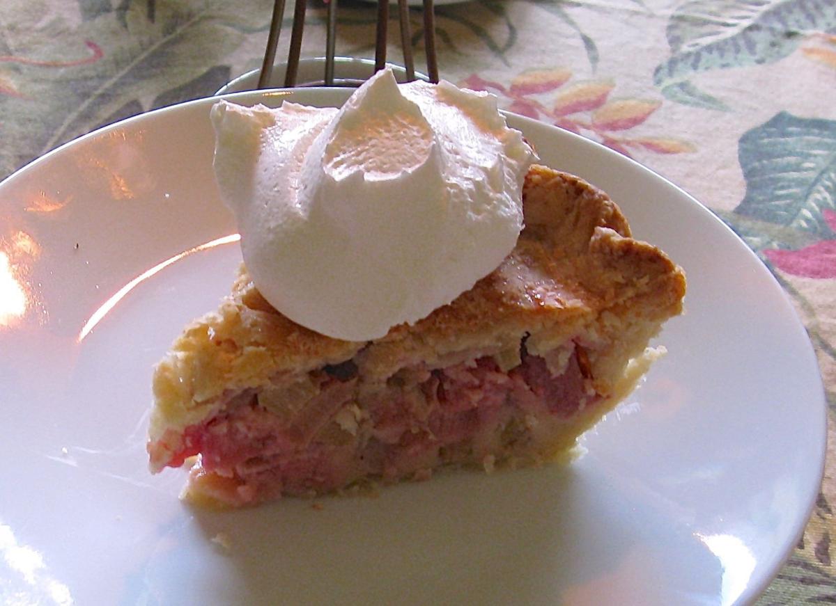 Celebrate rhubarb season with pie and jam