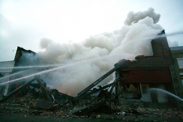 Downtown fire destroys 5 Malta businesses