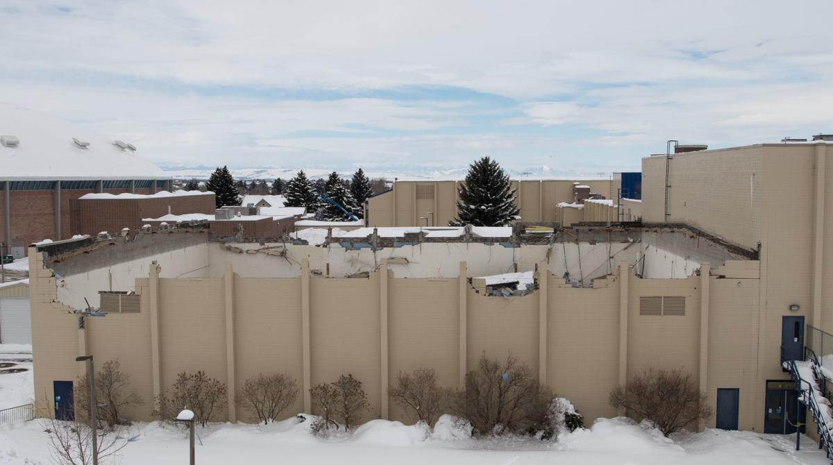 Roof collapses on Montana State University campus