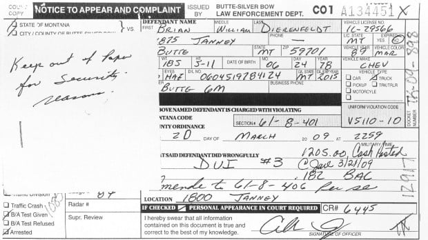 Butte judge kept DUI tickets from public scrutiny