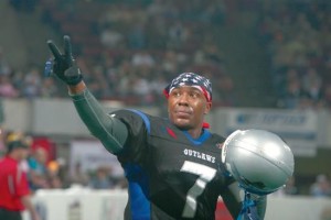 Outlaws’ Johnson getting back into the indoor groove