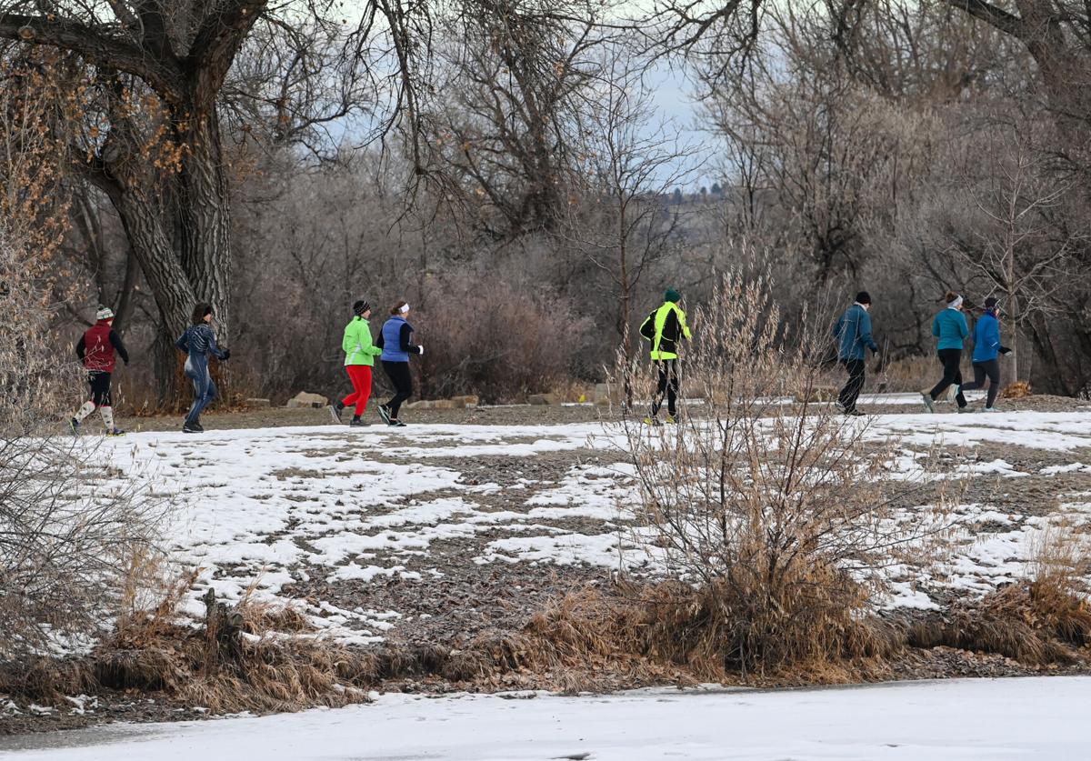 Photos: Yellowstone Rim Runners host annual New Years Day run