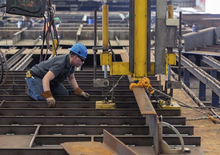 A ship for windpower takes shape in Louisiana oil country