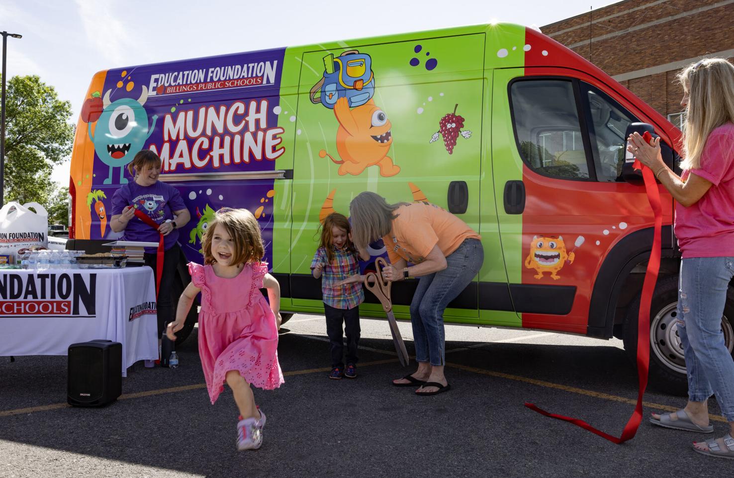 Hungry kids get food help through summer with Munch Machine