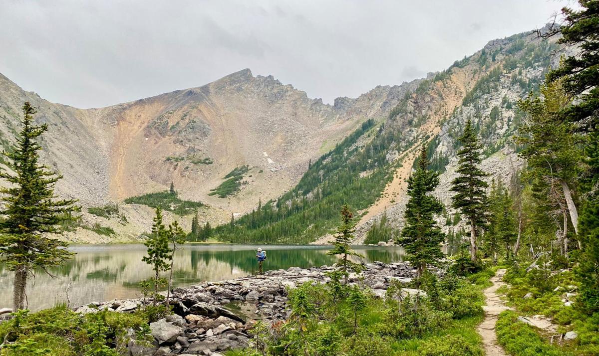 Louise Lake a scenic hike into the Tobacco Root Mountains