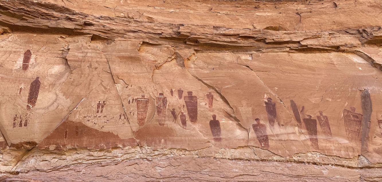 Horseshoe Canyon a route to epic Utah rock art site