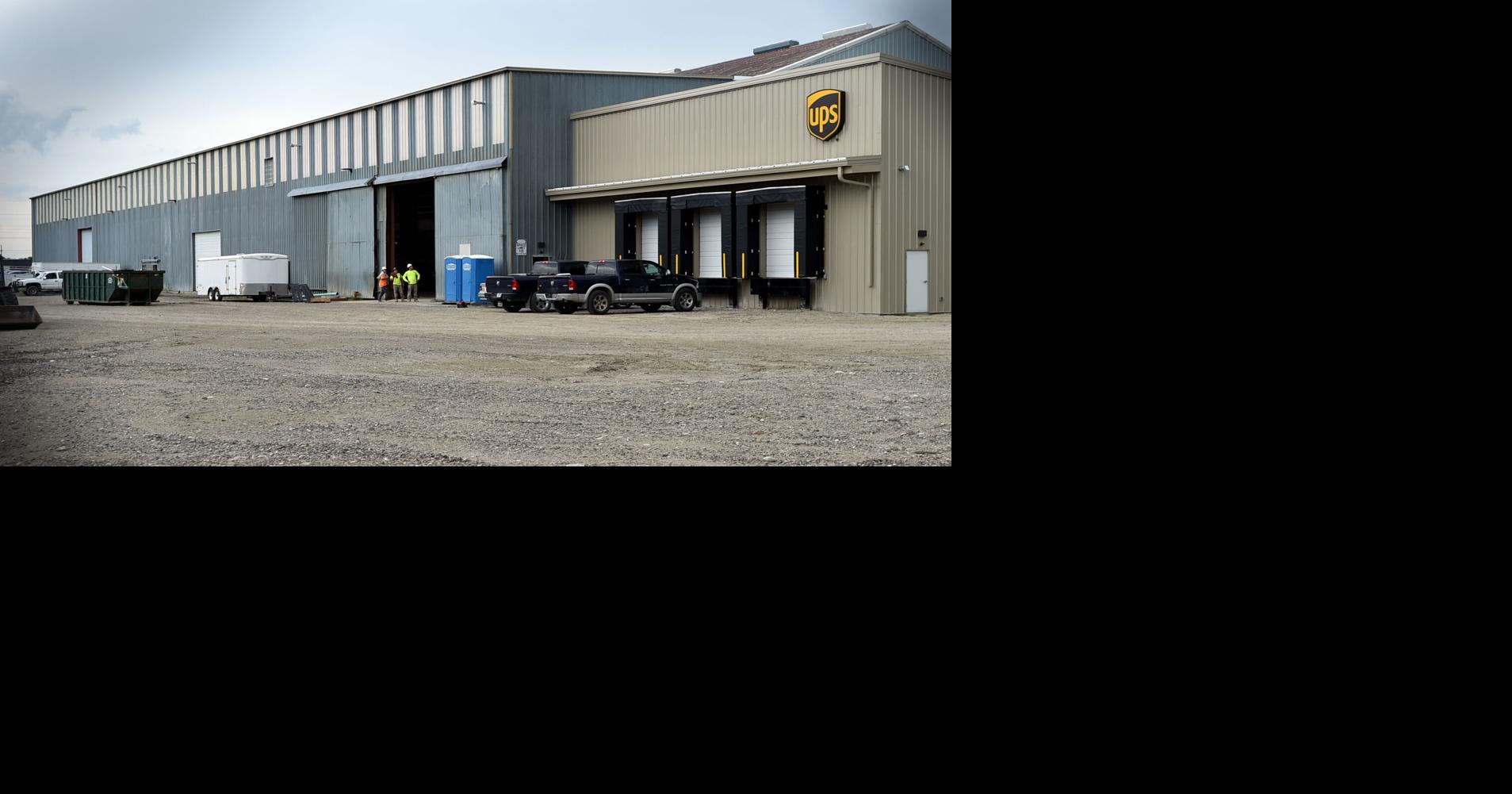 UPS sorting facility under construction on North 18th Street