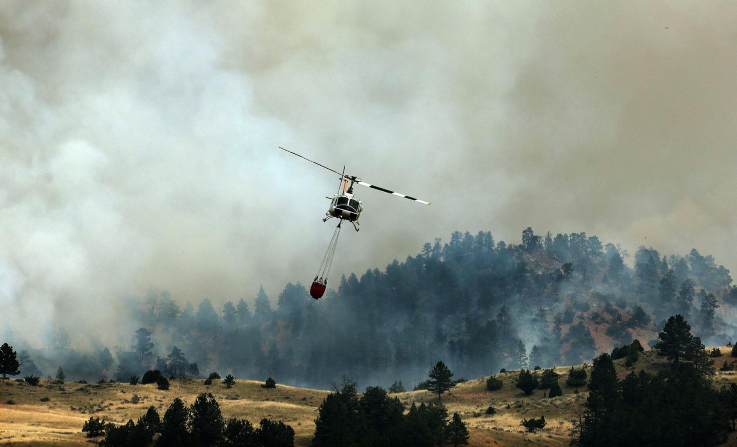 Three large wildfires rage in Big Horn and Rosebud counties