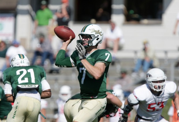 Baker throws for 544 yards, 5 TDs in Bears' 52-30 win over SOU | Rocky ...