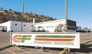 Consolidated Freightways closes doors