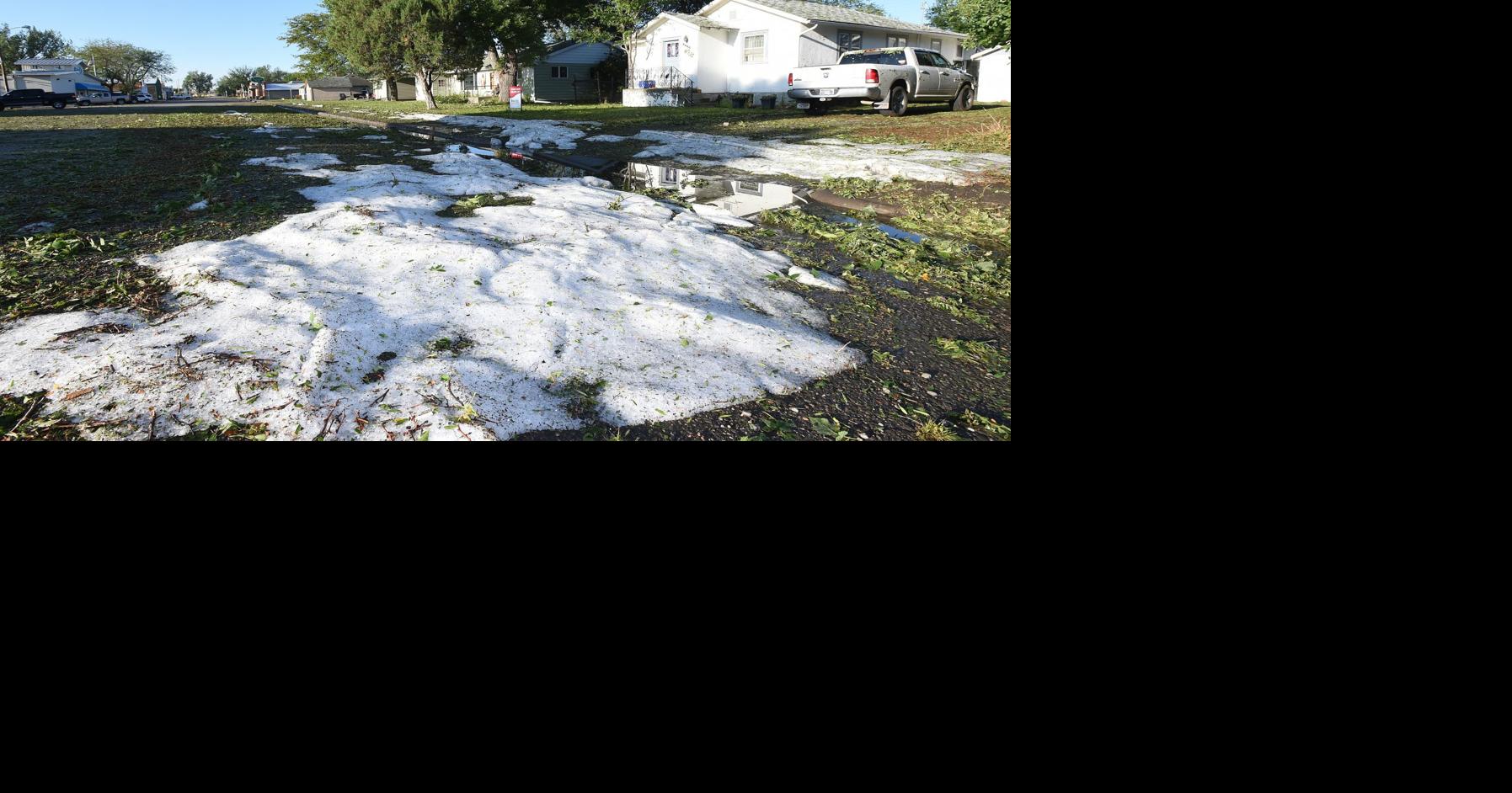 Photos: Damage from severe hailstorm in Yellowstone County