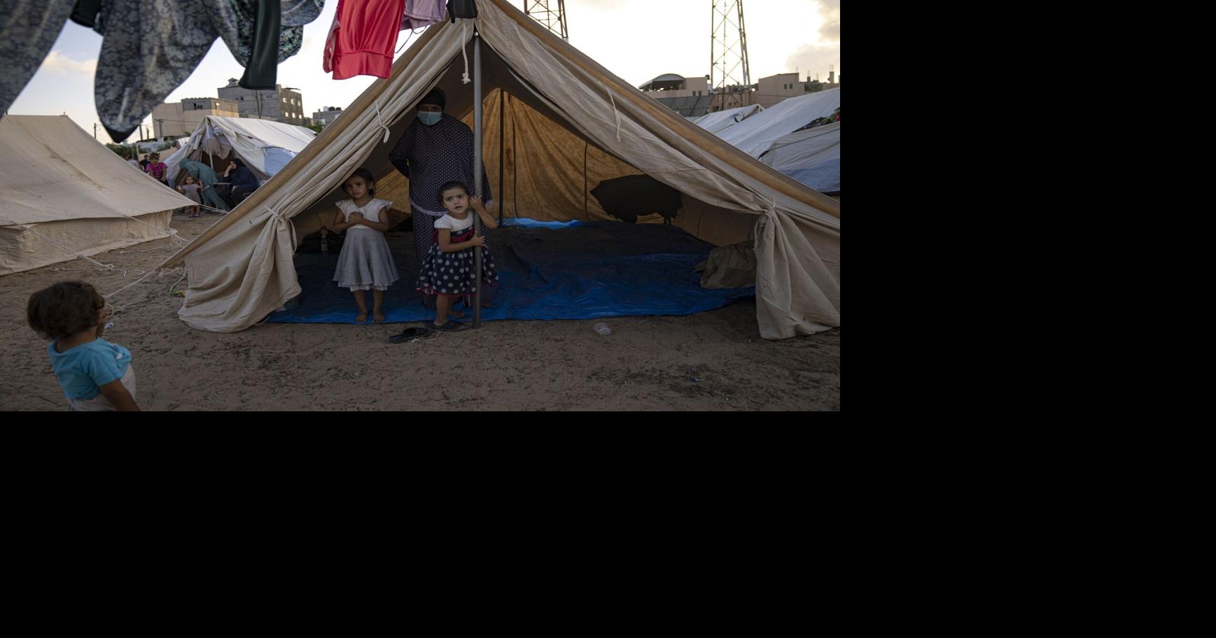 Palestinian refugee tent camp reawakens old traumas in Gaza