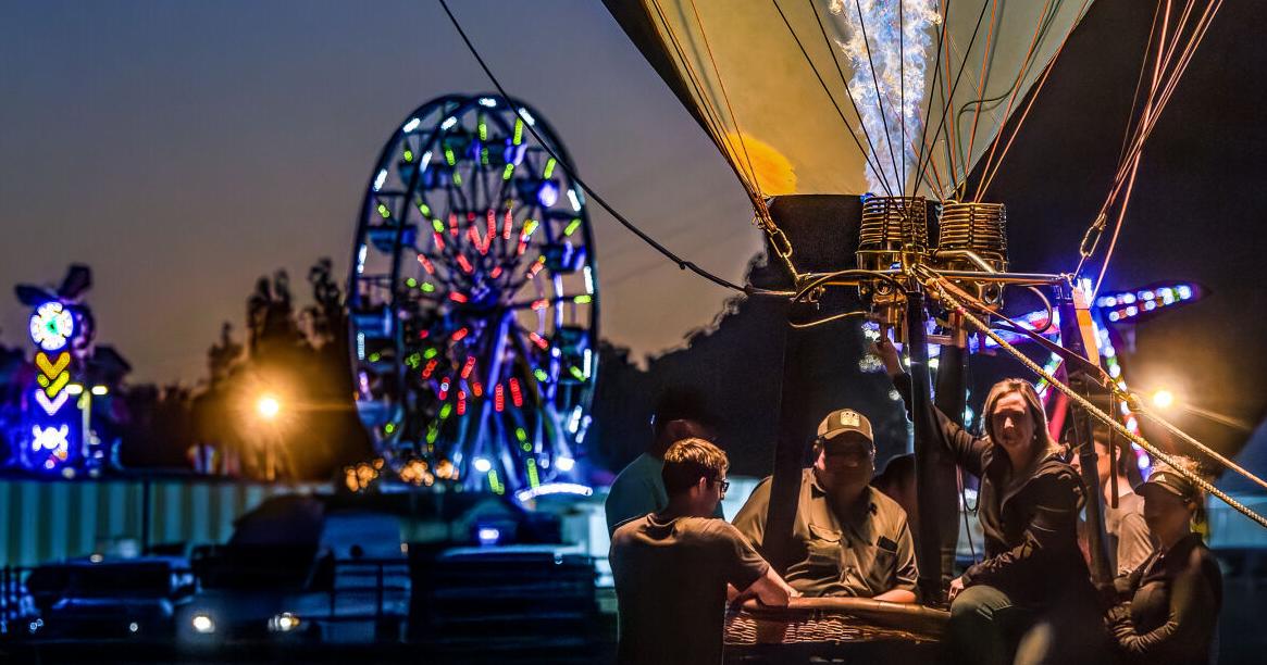 Photo: Pepsi brings hot air balloon glow to MontanaFair