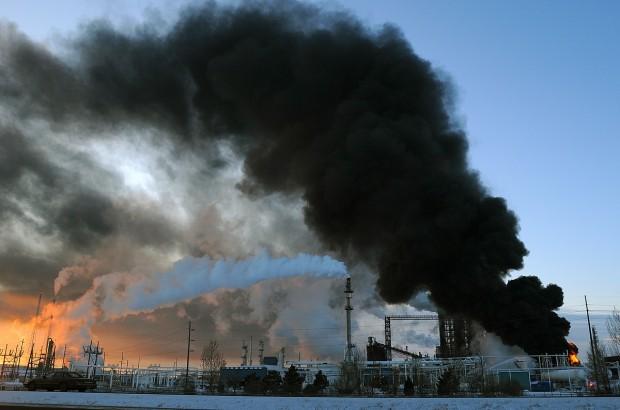Gallery: ConocoPhillips refinery fire