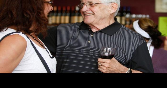 Jack Copps visits with Susan Plath