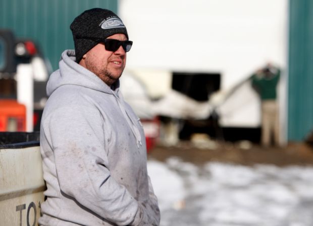 Shepherd businessman looks to rebuild after fire