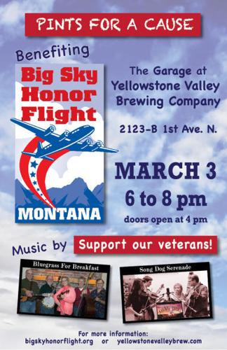 Pints for a Cause on Monday benefits Big Sky Honor Flight