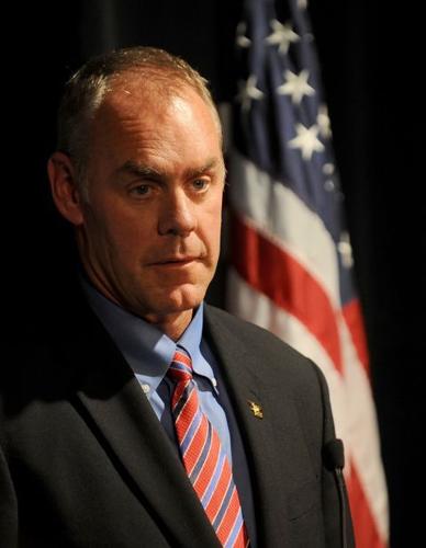 Zinke seeking quick release of military record