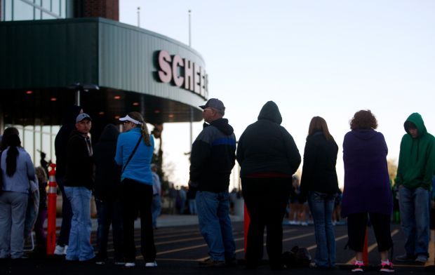 Scheels mega-store opens to giant crowd in Shiloh Crossing