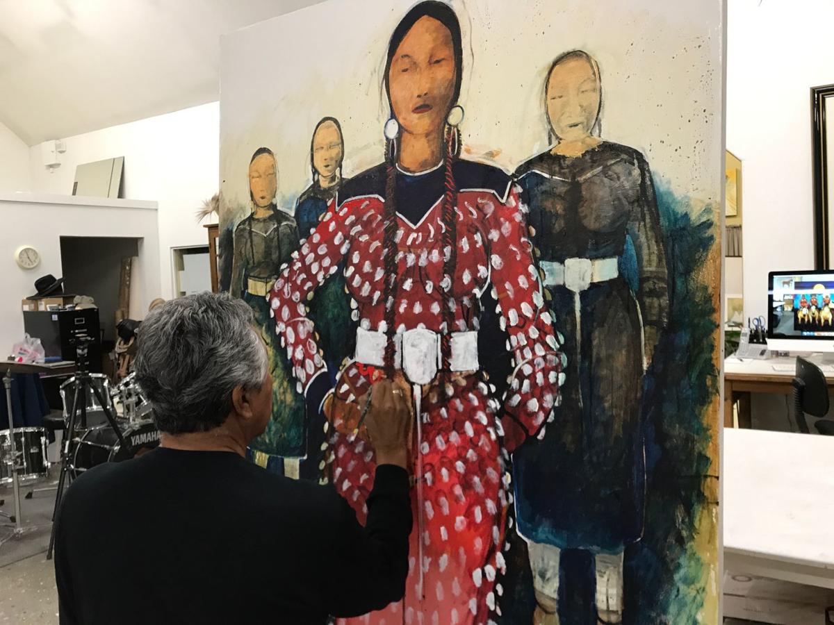 Kevin Red Star receives lifetime achievement award for visual art