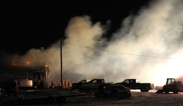 Shepherd businessman looks to rebuild after fire