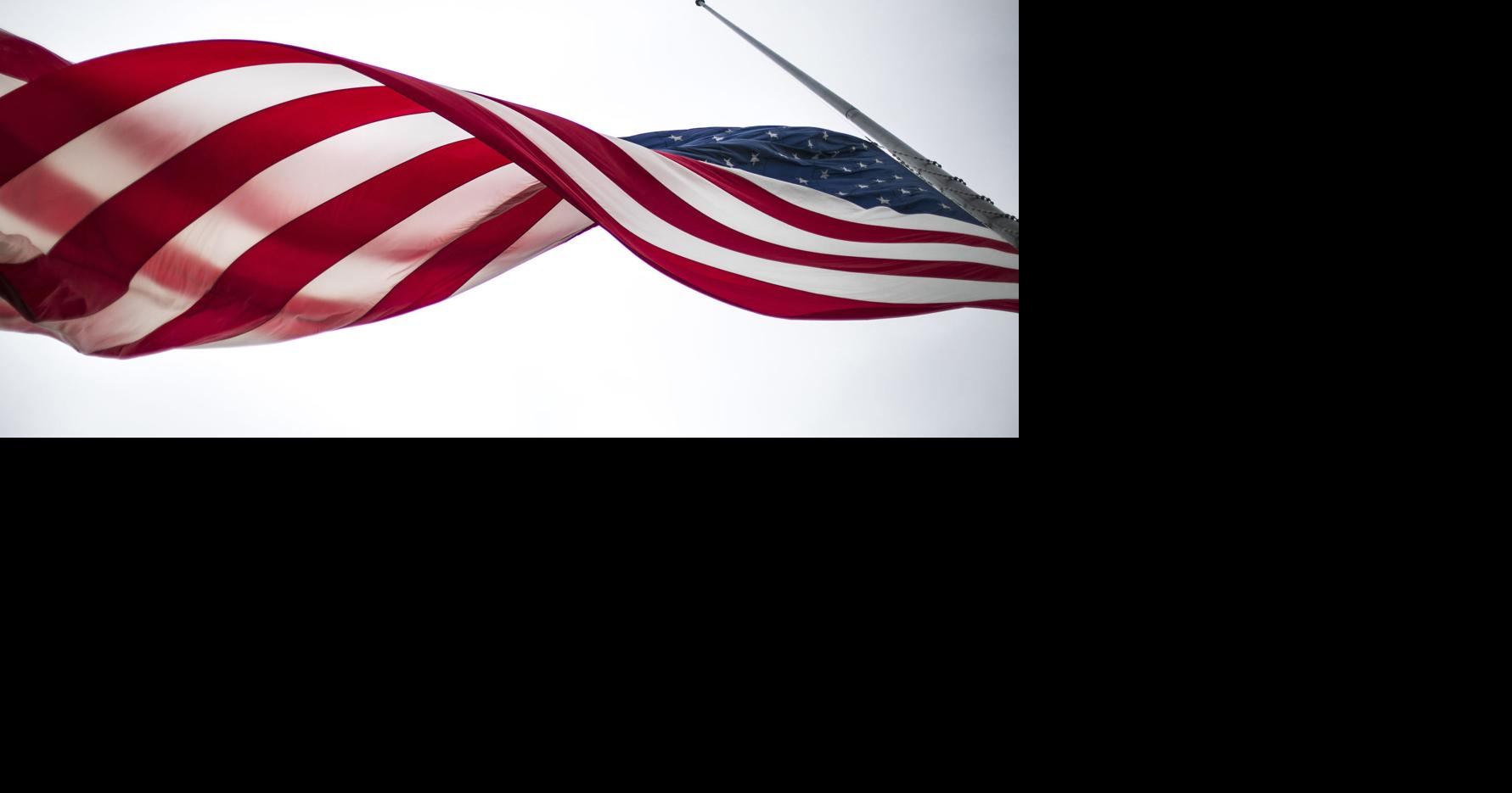 Photo: Flags again fly at half staff