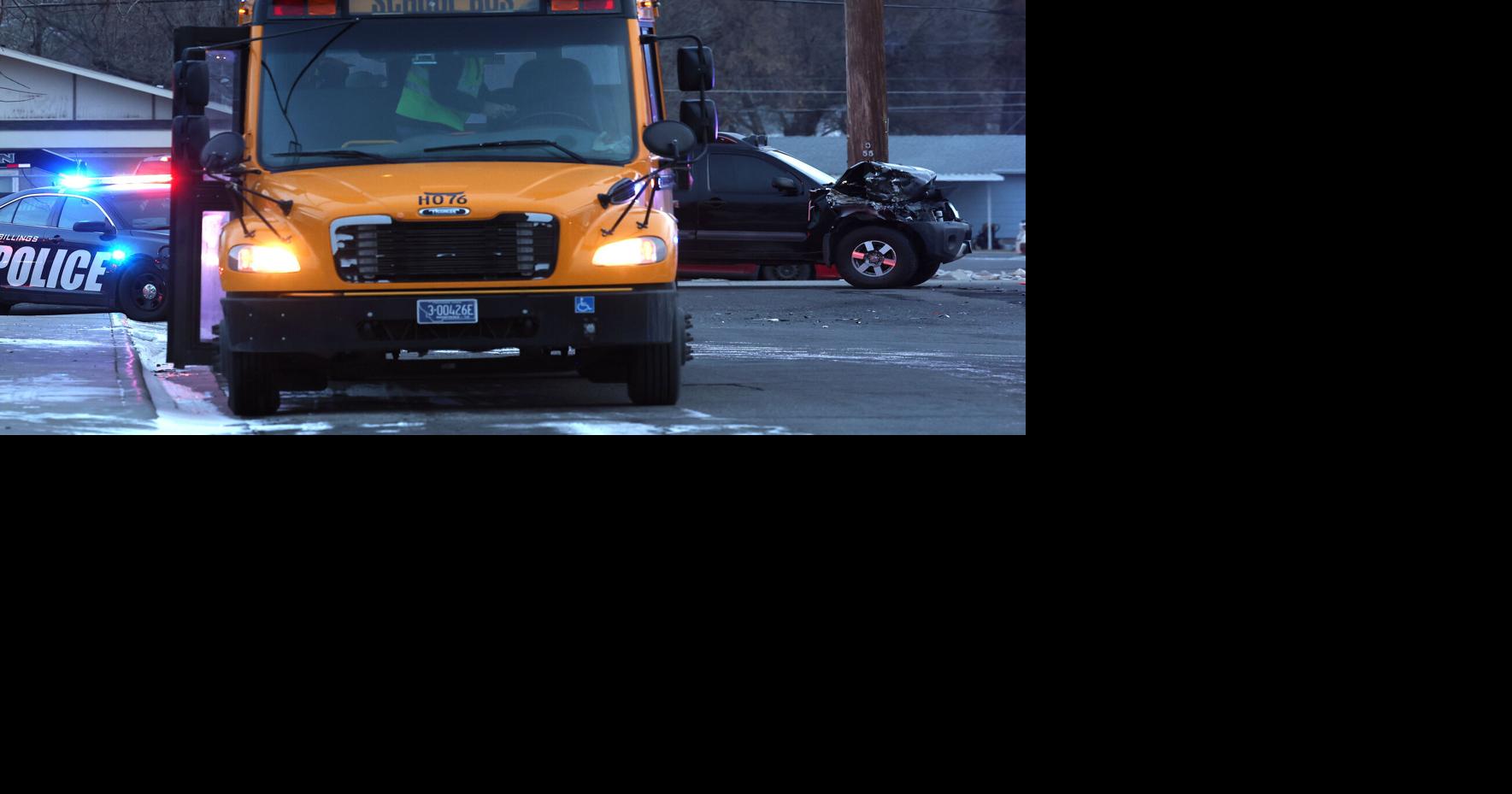 School bus involved in crash on Billings' Central Avenue