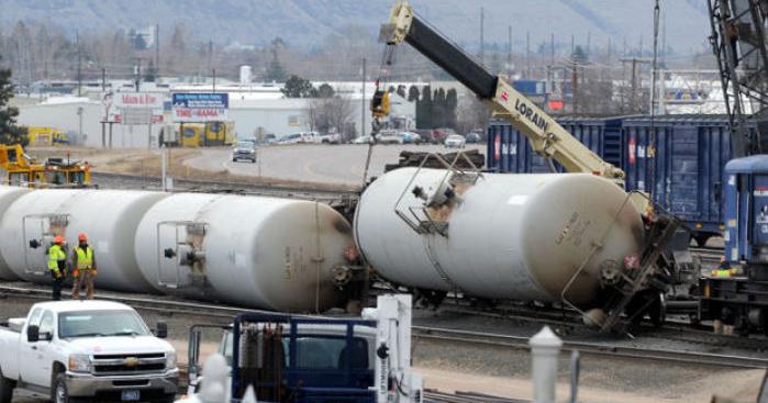 30 rail cars derail in Missoula