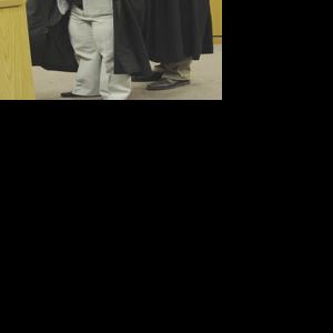 Feature photo: Robing ceremony