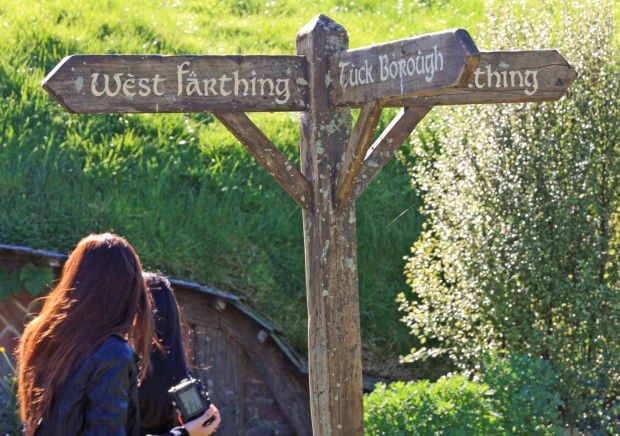 Movie magic, sheep farm combine to create hobbit home | Movies ...