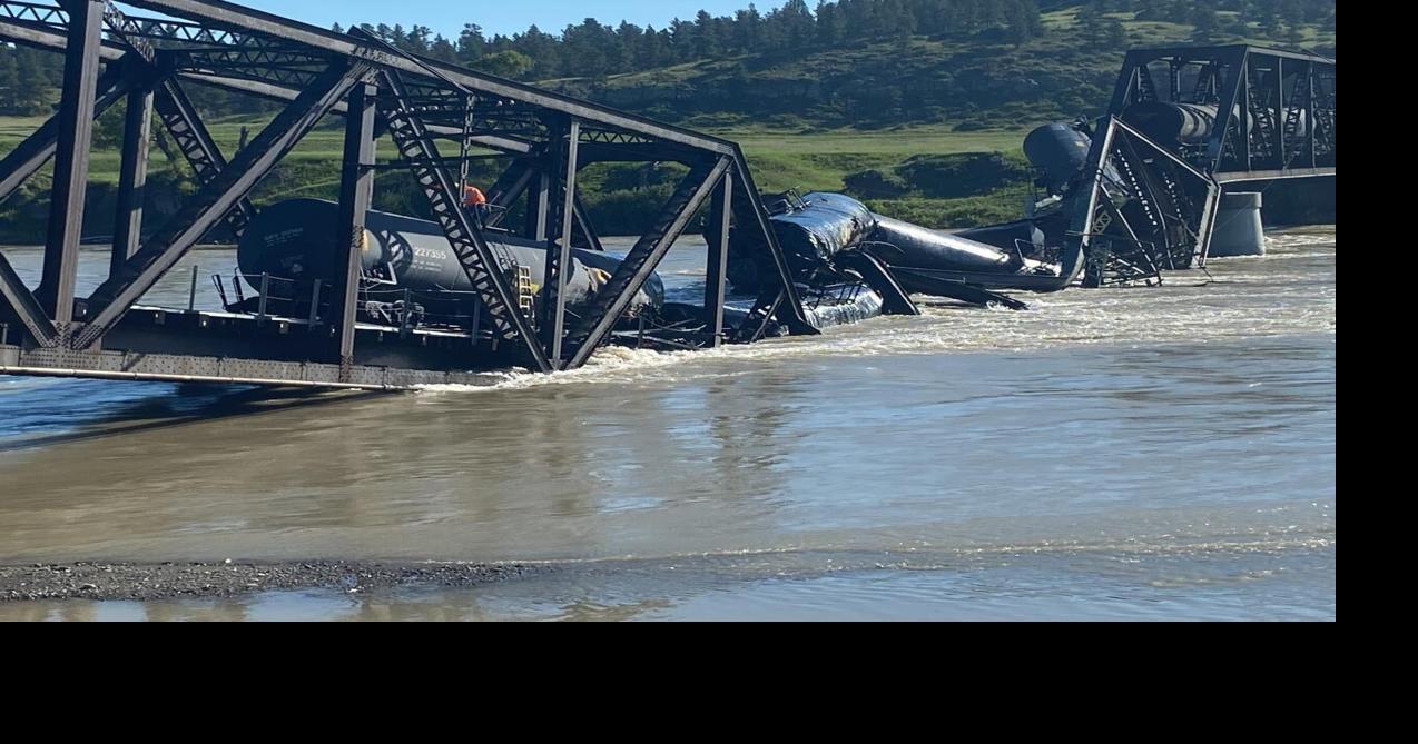 Yellowstone River bridge failed causing derailment NTSB says
