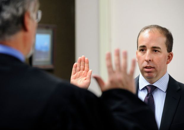 Justice of the Peace David Carter takes office