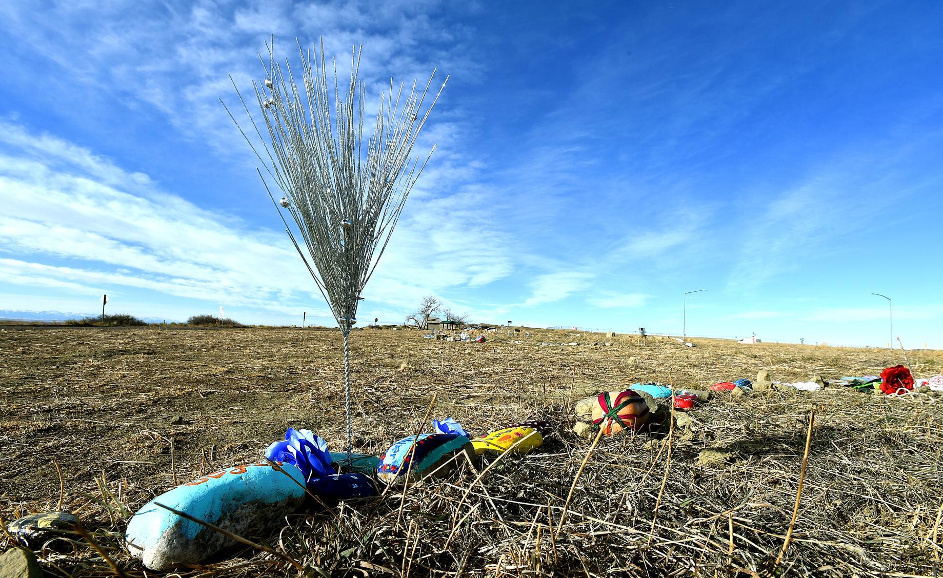 Rock teepee ring memorial on Billings Rims continues to grow