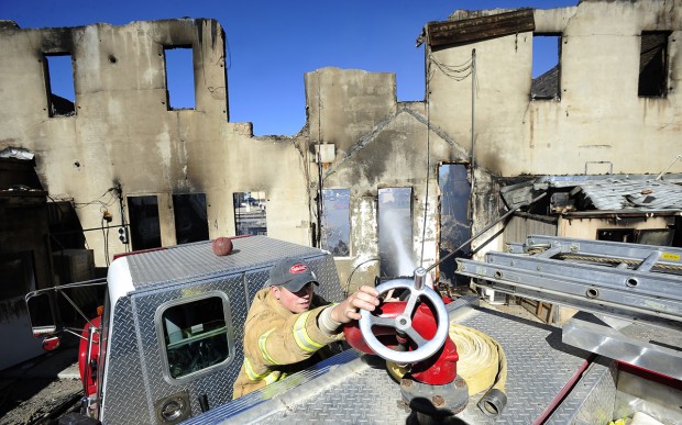 Malta businesses return after devastating fire