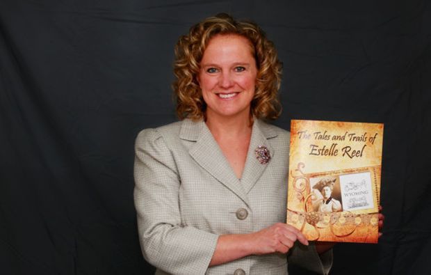 Balow pens coloring book about first female schools chief