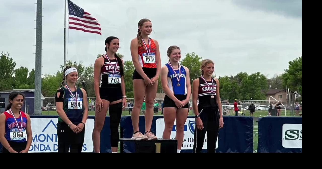 2023 Class C state track and field podiums