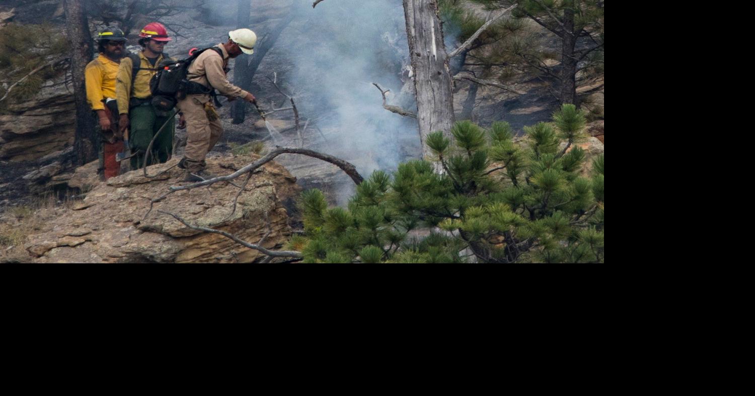Molt fire remains at 25% containment