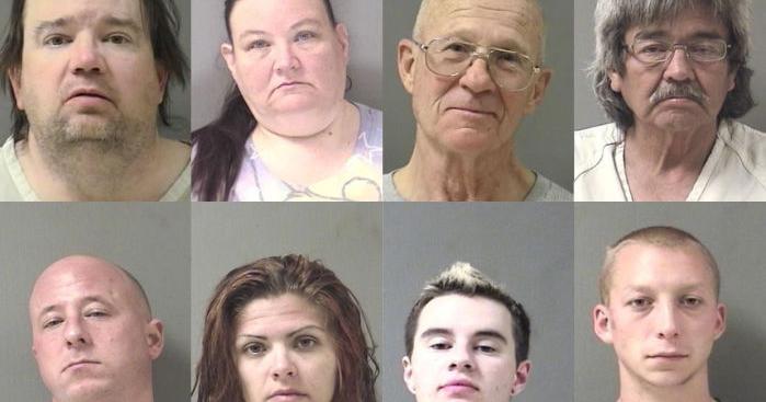 July mugshots