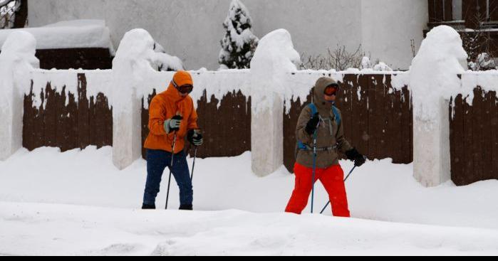 Frigid snowy weather returns