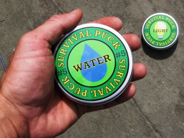 Gear junkie: Pucks offer survival gear in small package