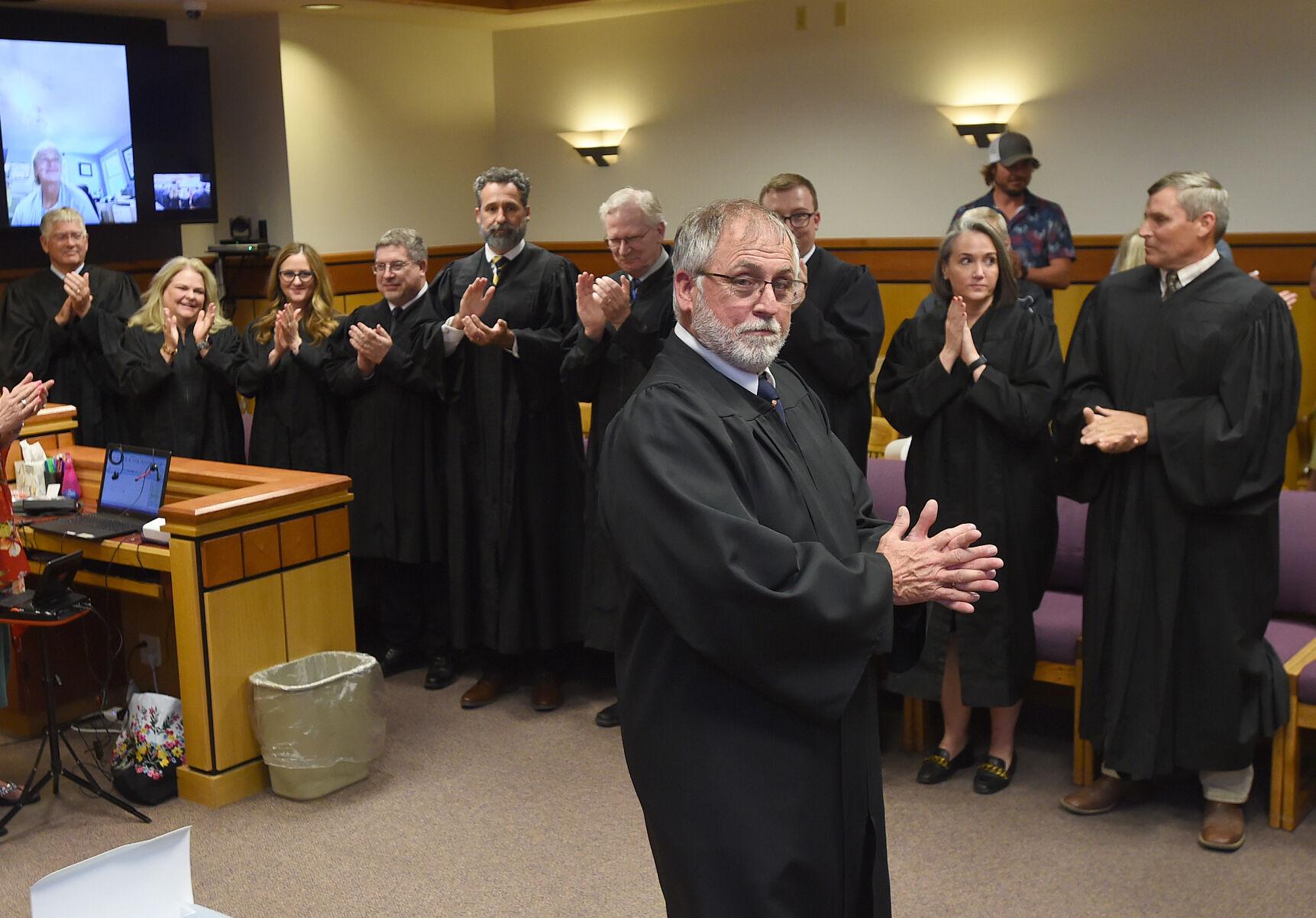 Thomas Pardy sworn in as District Court Judge