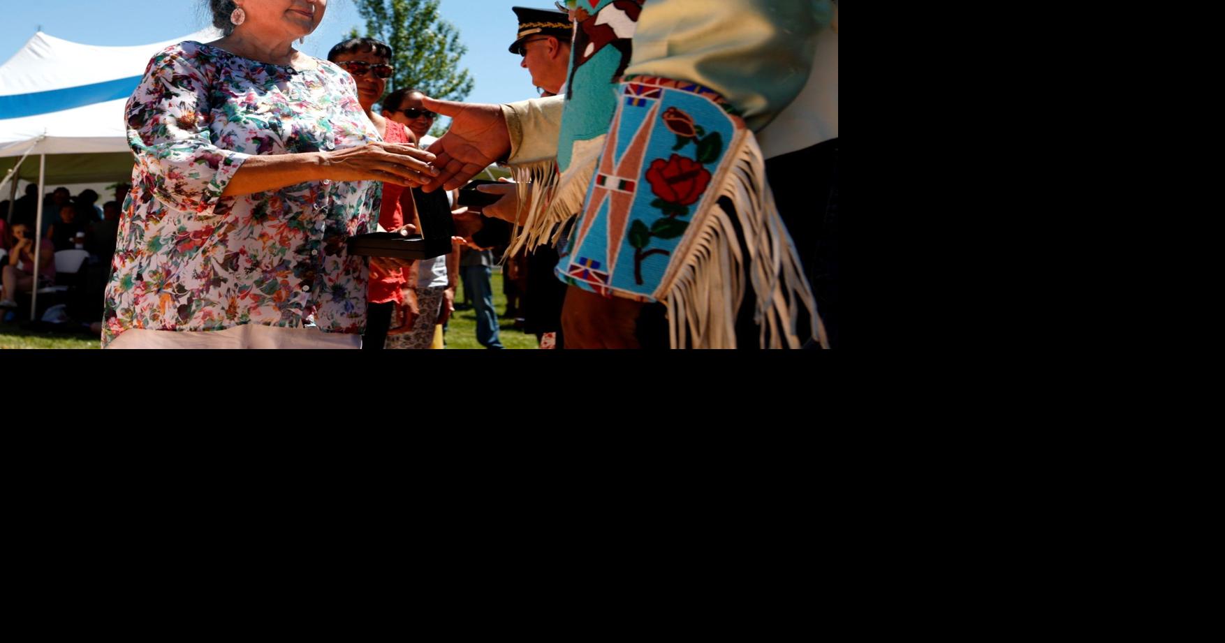 Crow code talkers honored with congressional medals