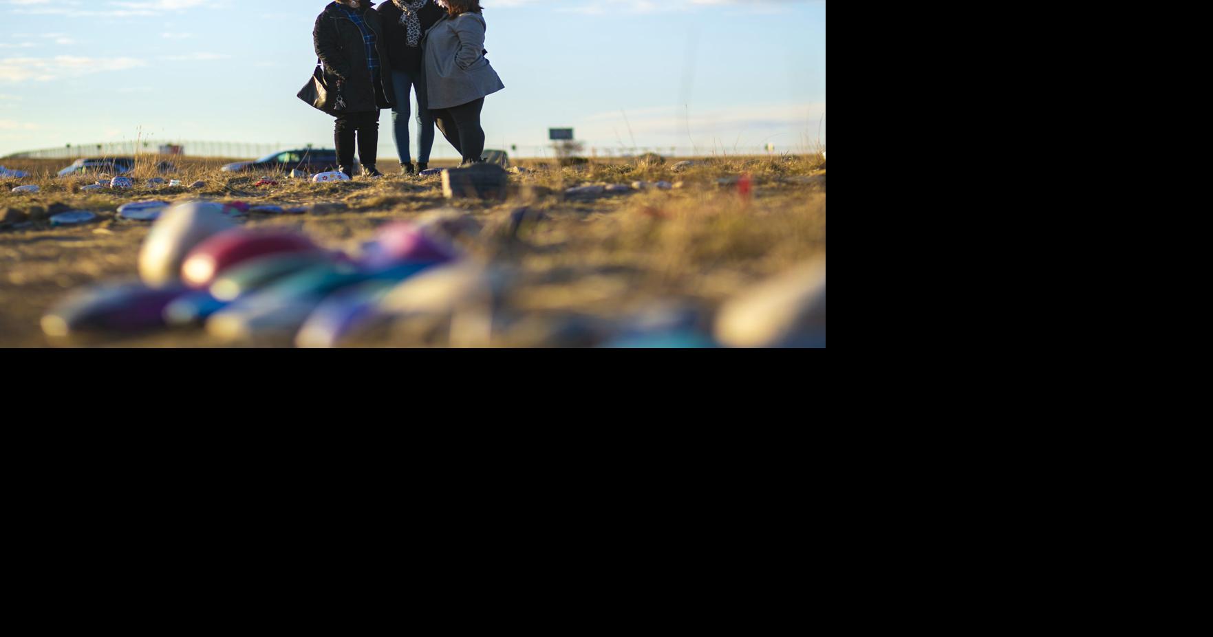 Rock teepee ring memorial on Billings Rims continues to grow