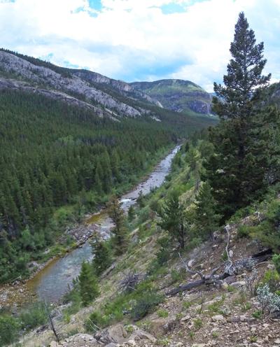 Upper Dearborn River a central Montana springtime float