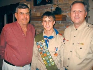 Scouts in three generations of family earn top rank