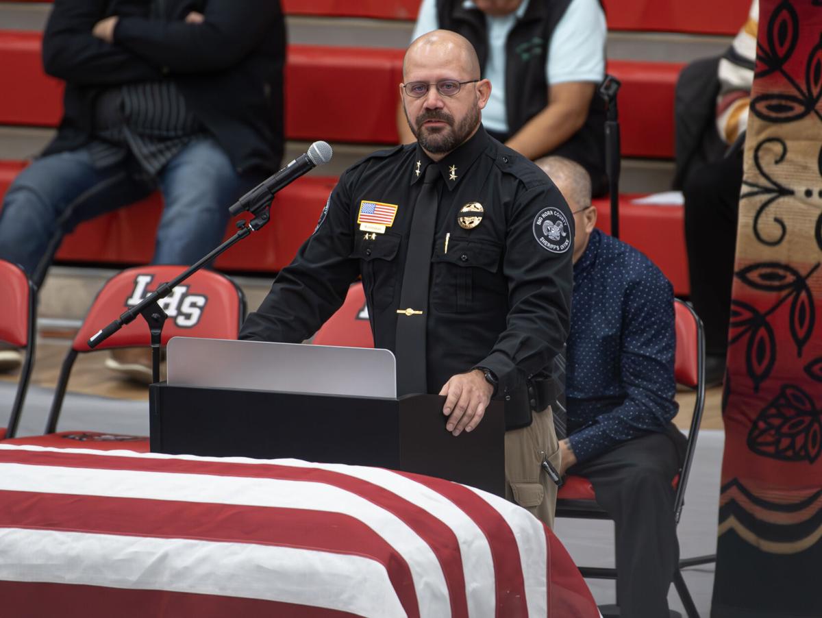 Memorial service for Big Horn County Sheriff Darrell King