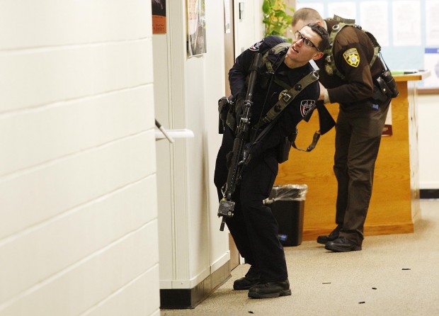Officials complete shooting scenario at Casper school district headquarters