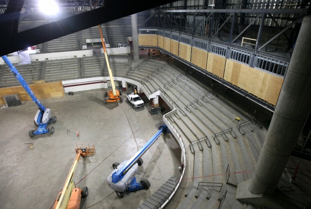 MetraPark construction still aims for April finish